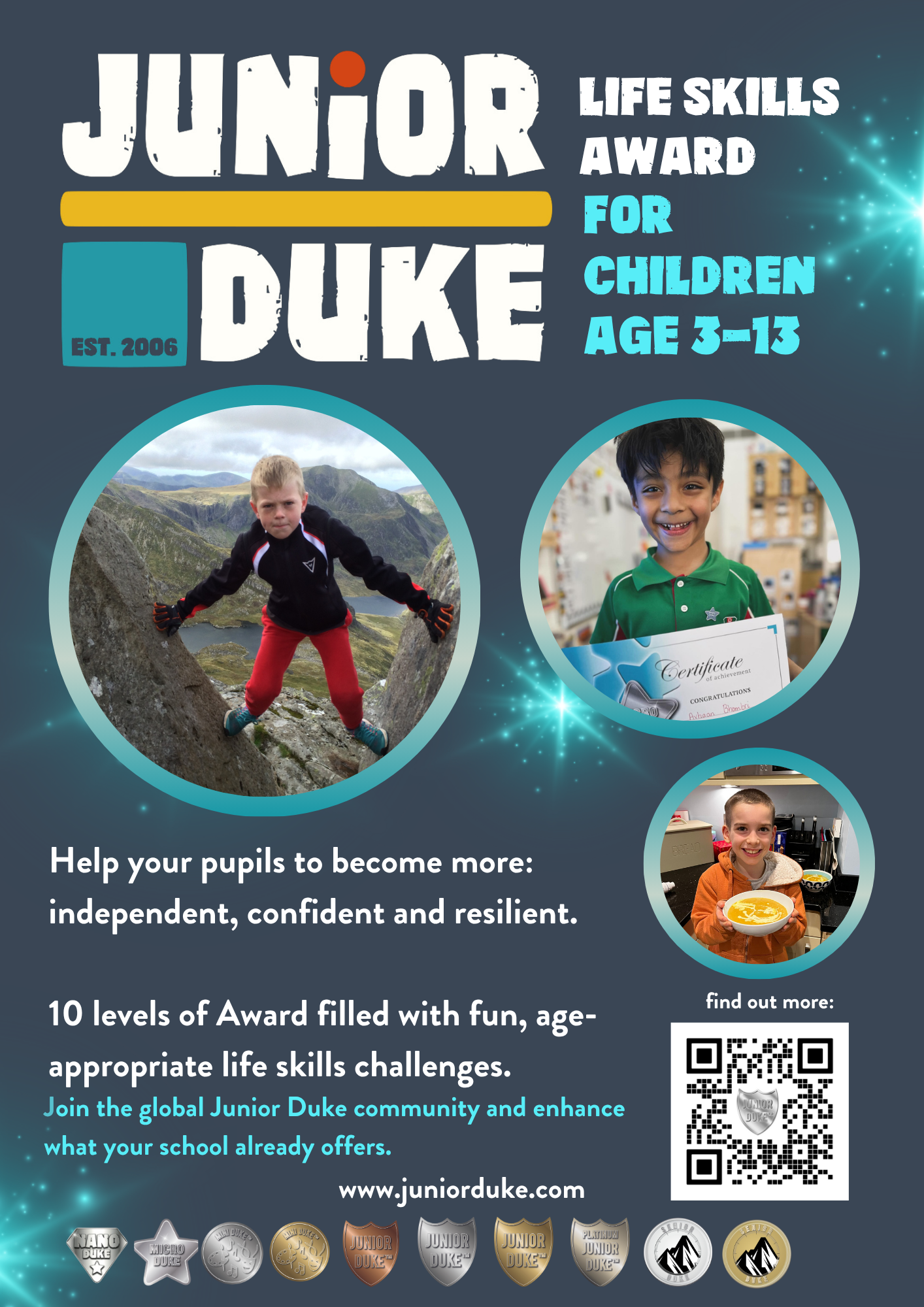 Capable Kids - Creators of the Mini Duke, Junior Duke & Senior Duke